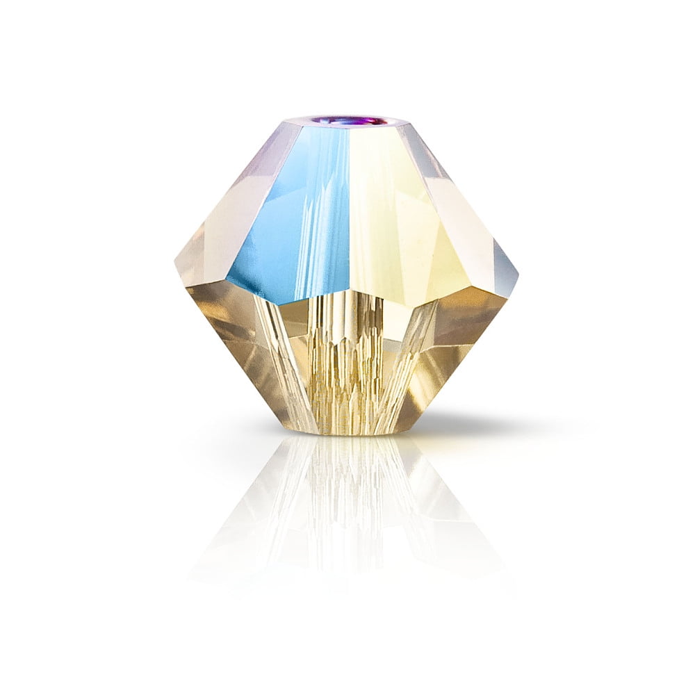 Crystal Beads Czech Crystal Bicone(451 69 302 Rondelle) 10330 201 Lt ...