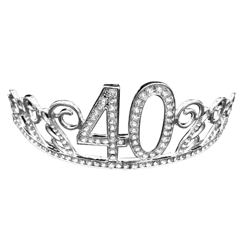 Crystal Birthday Crown Princess Birthday Tiara Hair Accessories Happy ...