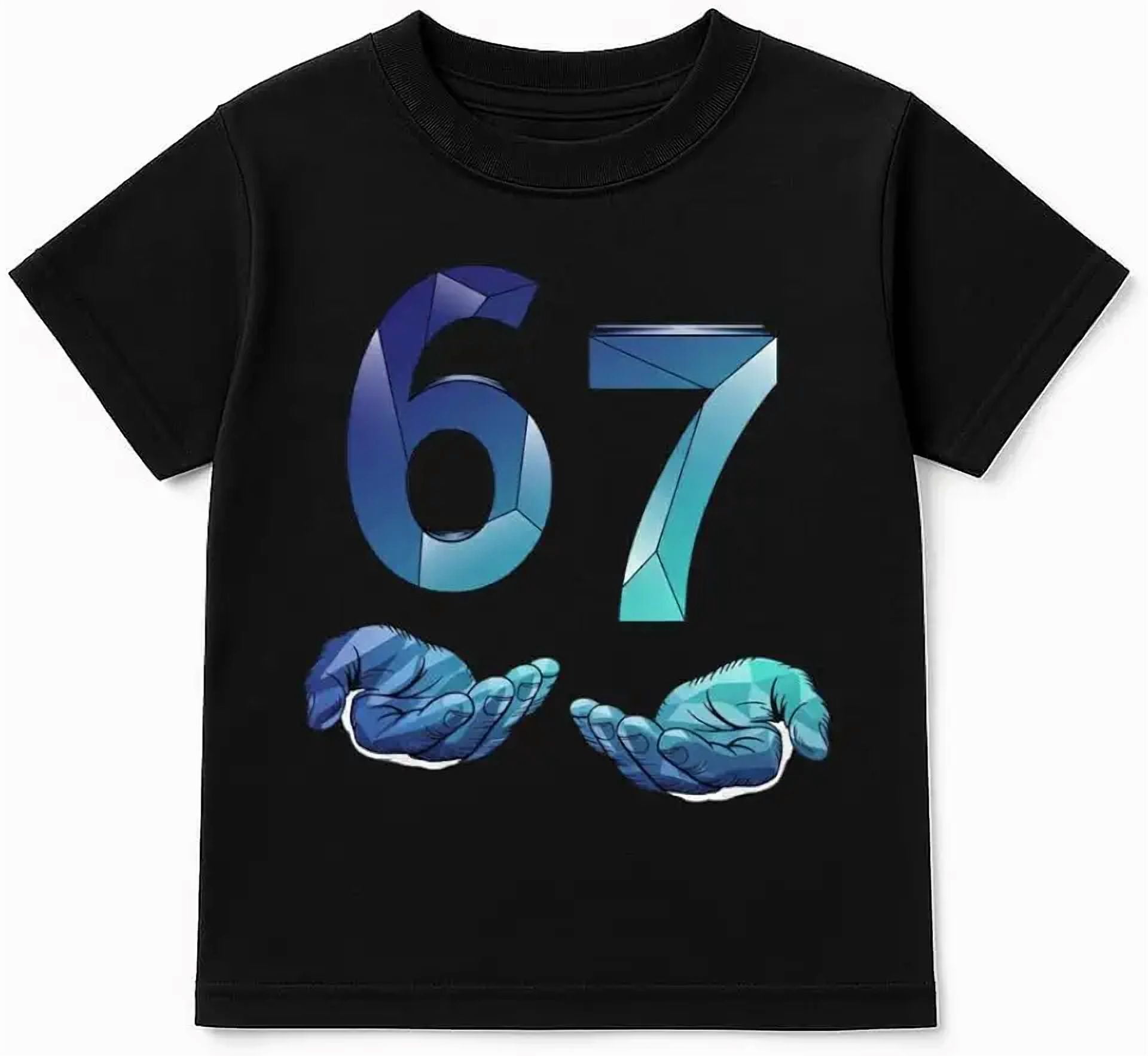 Crystal Blue 67 Graphic Geometric Hands Unisex Short Sleeve T-Shirt ...