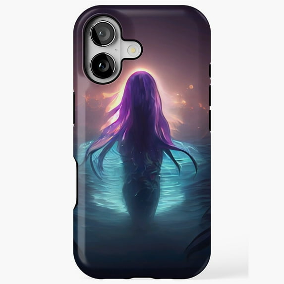 Crystal Blue Waves Soft Ocean Rhythm Case with iPhone 17 to 11 Pro Max ...