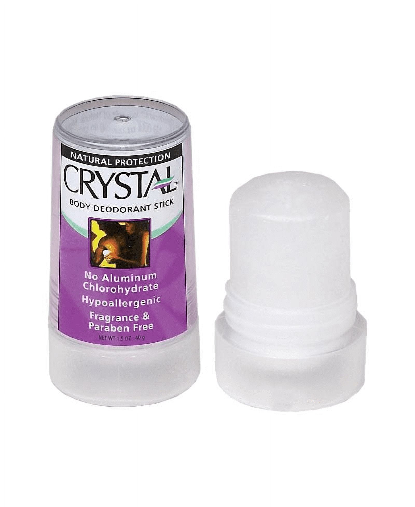 Crystal Body - Natural, Hypoallergenic, Aluminum-Free Mineral Deodorant ...