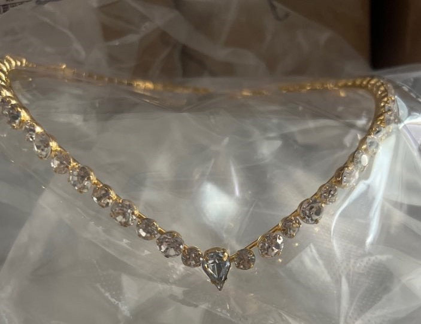 Crystal Bridal Forehead Chain Jewelry Women Wedding Headdress Hair ...