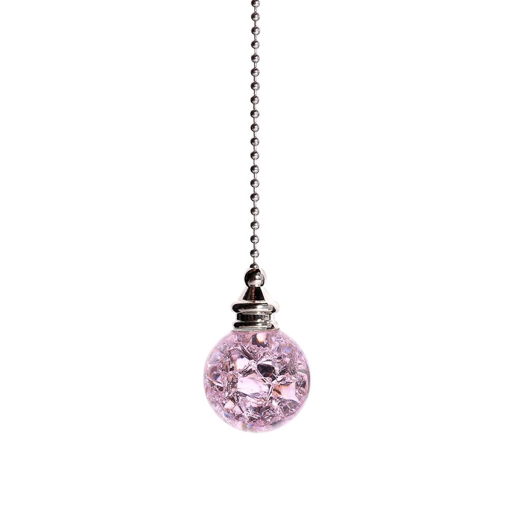 Crystal Bubble Ball Ceiling Window Hanging Suncatcher With Silver Chain ...