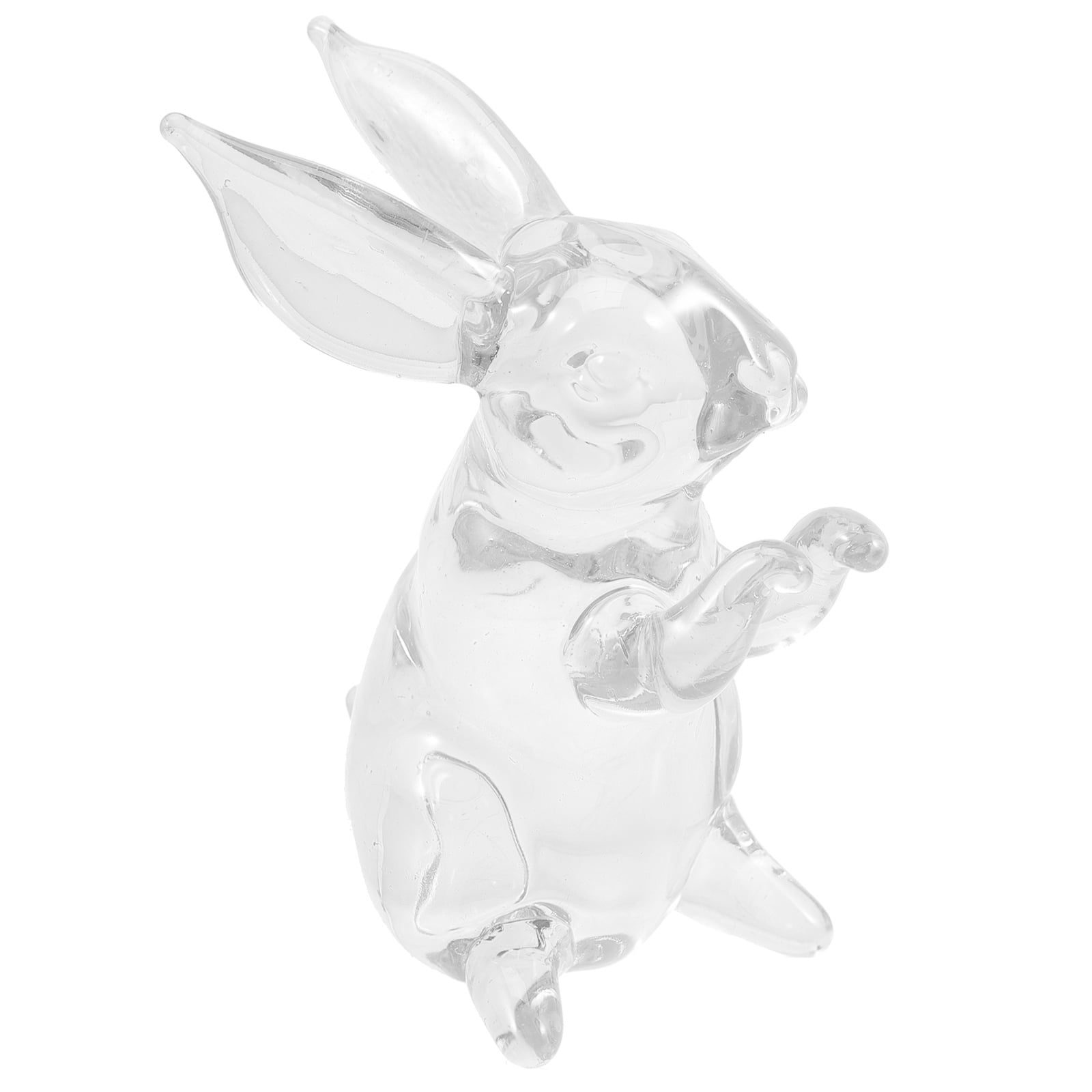 Crystal Bunny Animal Cake Decorations Rabbit Topper Figurine for ...