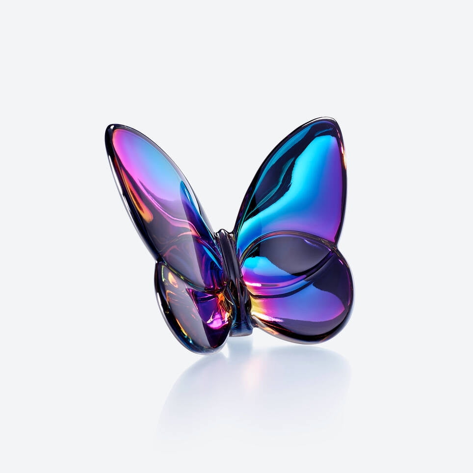 Crystal Butterfly Decoration, Glass Crystal Flying Butterfly Figurines ...