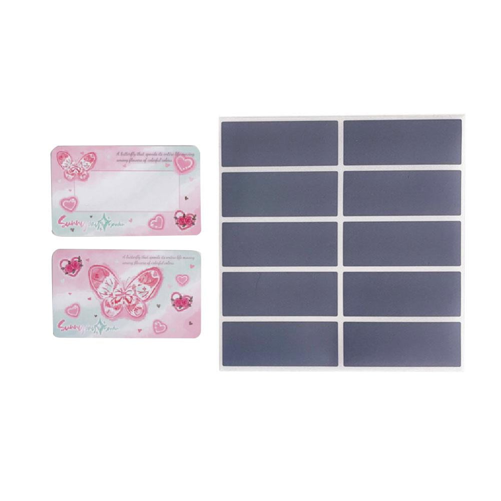 Crystal Butterfly Series - Pink Butterfly Homemade Scratch Card ...