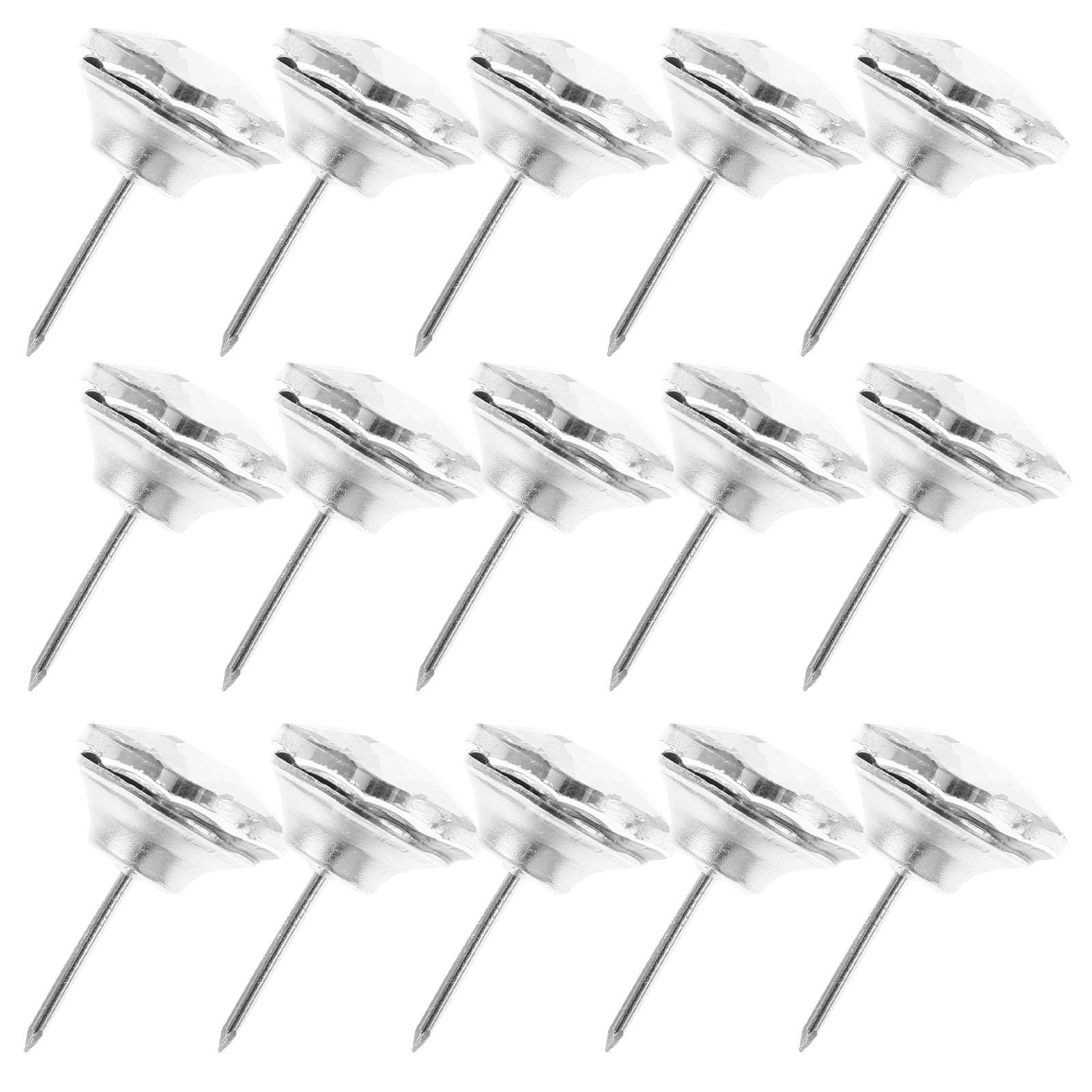 Silver Upholstery Buttons for Crafts Furniture Sewing Projects