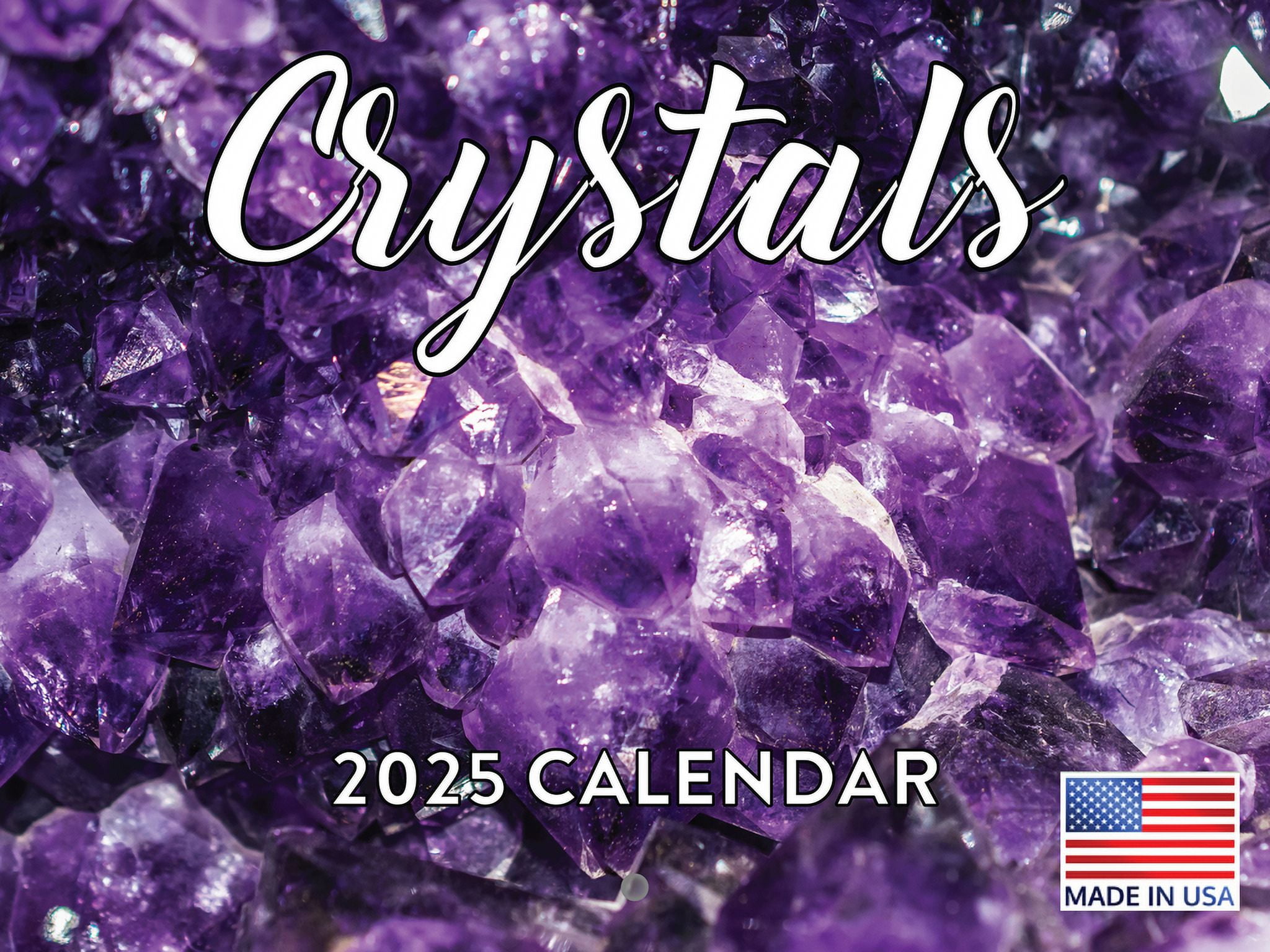 Crystal Calendar 2025 Gemstones Rocks and Crystals Monthly Wall ...
