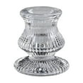 Crystal Candle Holders Clear Glass Candlestick Crystal Decorative ...