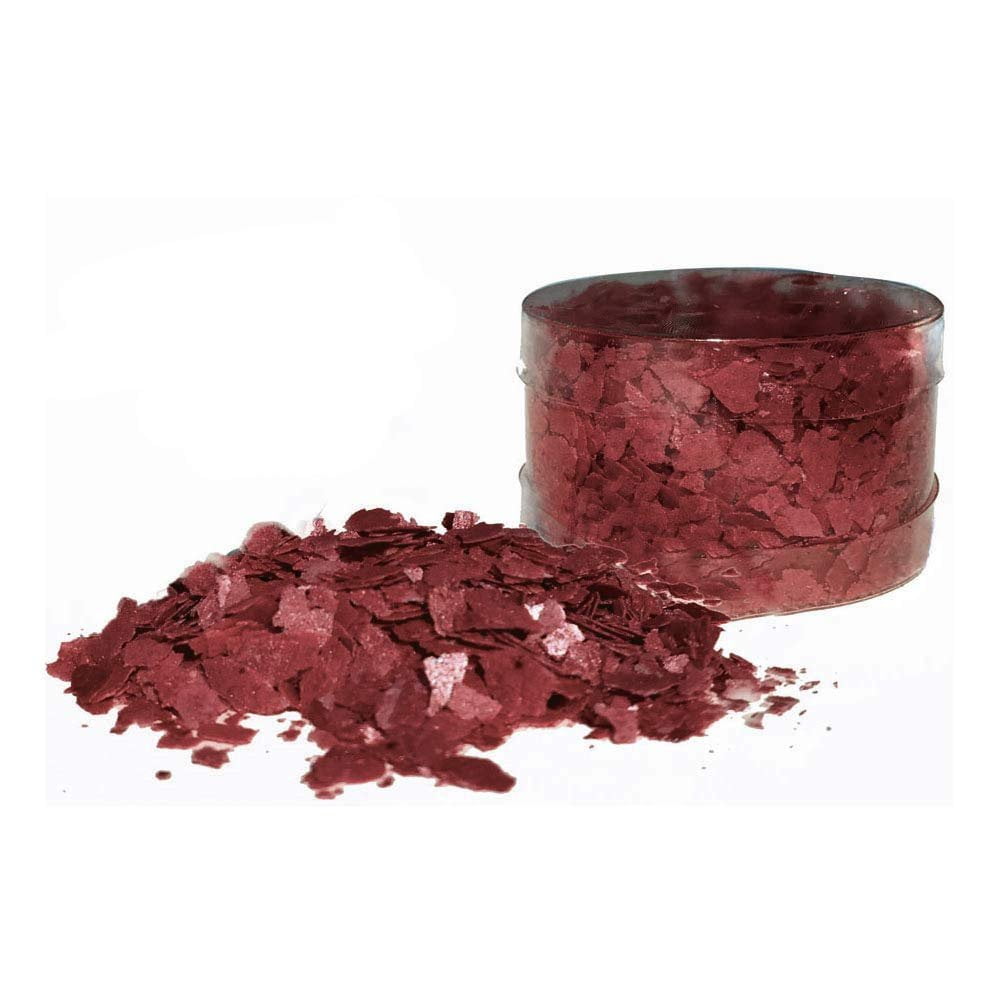 Crystal Candy Edible Flakes Christmas Red 2 - Walmart.com
