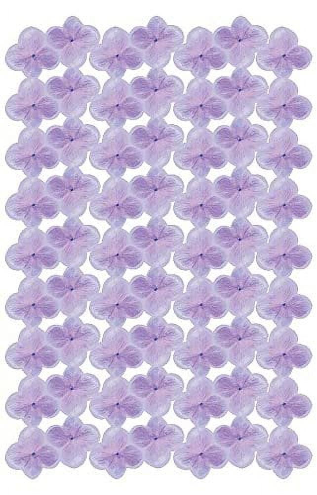 Crystal Candy Make-a-Hydrangea Wafer-Paper Flowers, Purple - Walmart.com