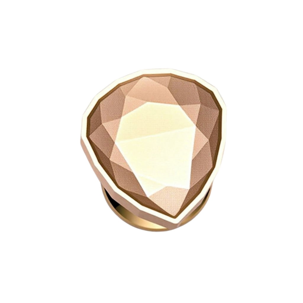 Crystal Carved Seal Stamp Head Irregular Crystal Stone Sealing Stamp ...