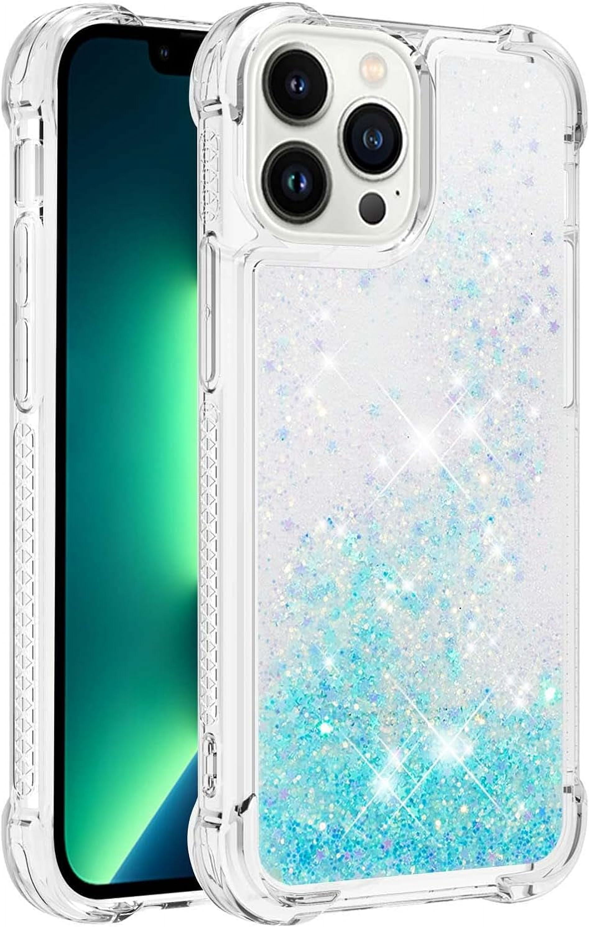 Crystal Case for iPhone 15 Pro Max, iPhone 15 Pro Max Glitter Bling ...
