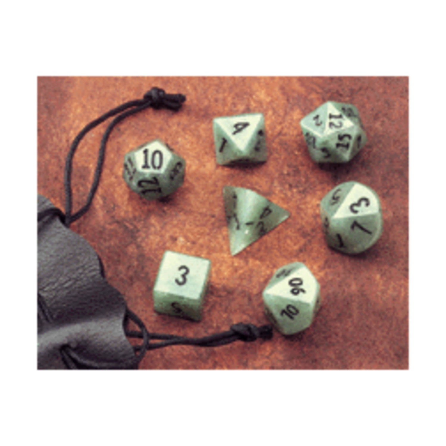 Crystal Caste Green Aventurine (7) w/Pouch New - Walmart.com