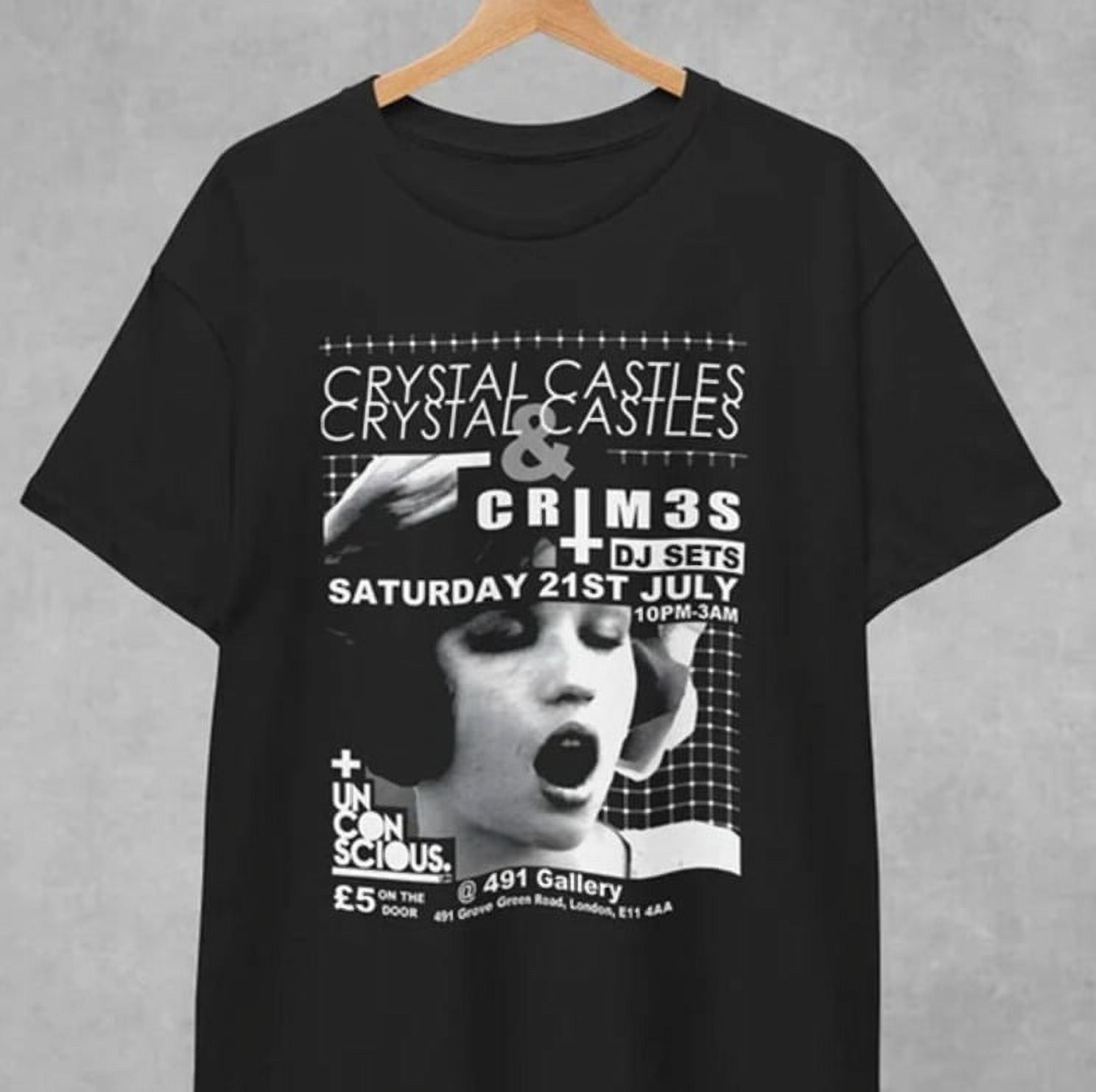 Crystal Castles Doe Deer T-Shirt Music Band Graphic Shirt Merch Gift ...