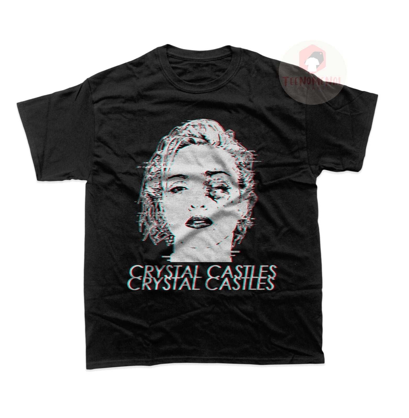 Crystal Castles Unisex T-Shirt - Alice Glass Tee - Music Band Graphic ...