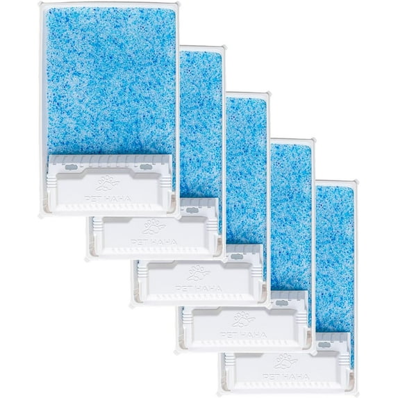 Crystal Cat Litter and Disposable Litter Trays 5 Sets Compatible with ...