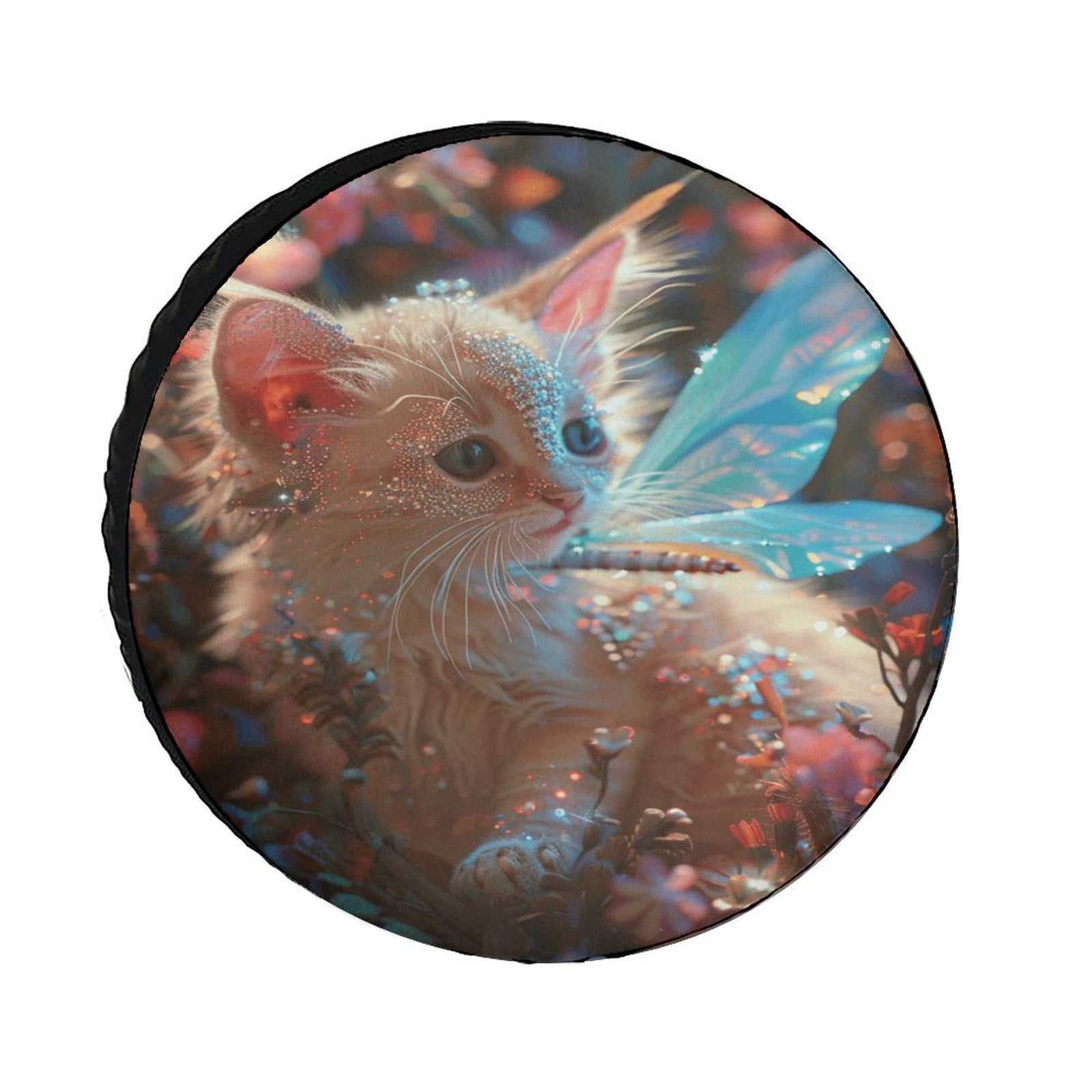 Crystal Cat Spare Tire Cover Tire Covers Protector Wheel Tire Covers ...