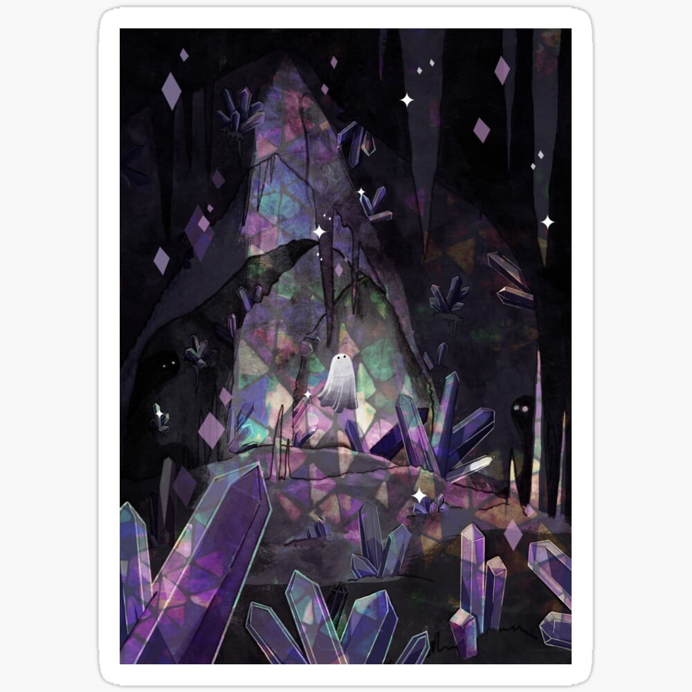 Crystal Cave Alt Sticker Phone Decal Water Bottle Stickers Car Decals ...