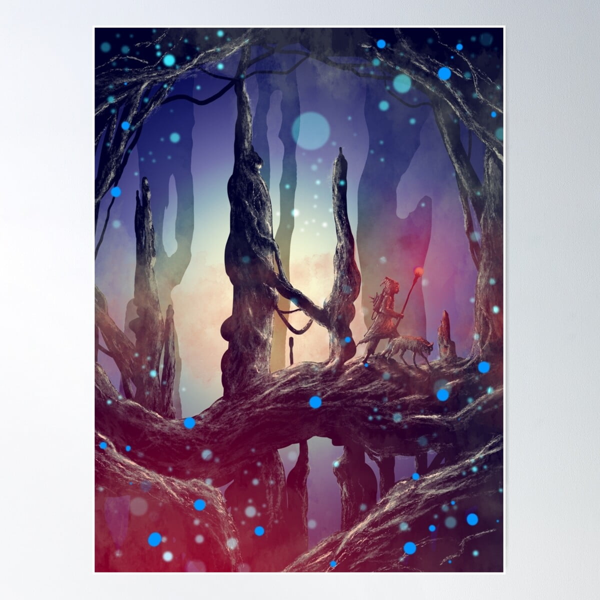 Crystal Caves Poster, 8x12 UNFRAMED - Walmart.com