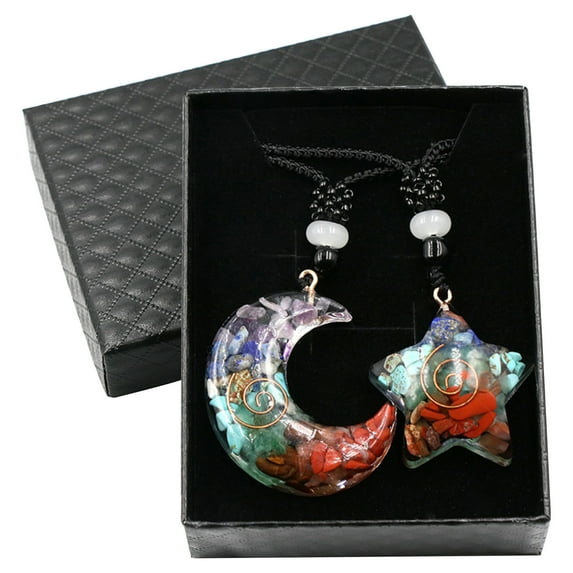 Crystal Chakra Combination Set – Grade-A Natural Quartz with Colorful ...