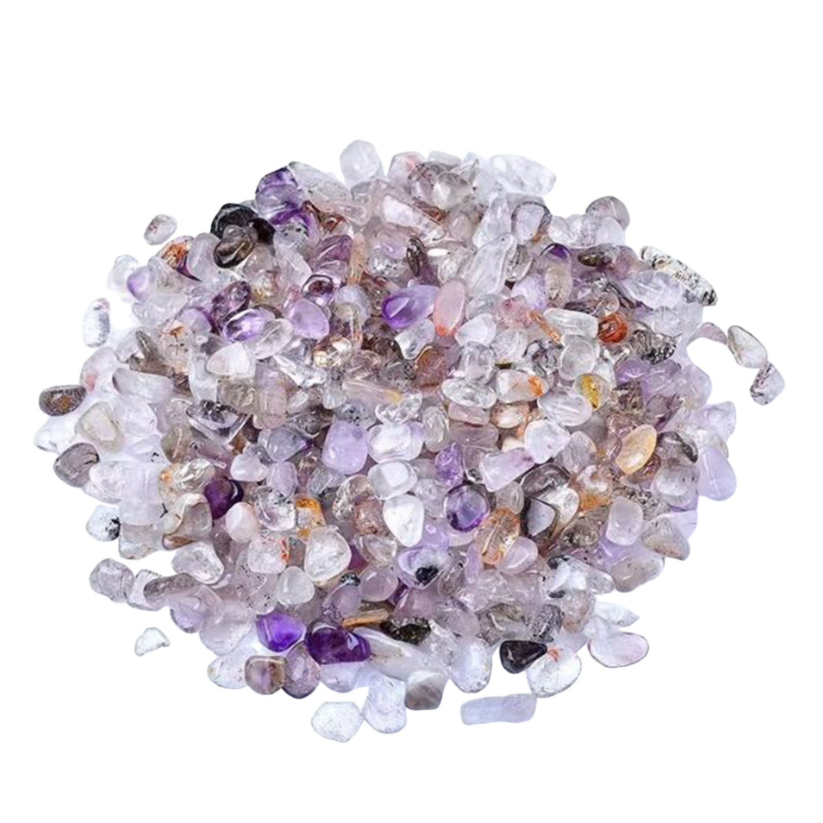 Crystal Chips Tumbled Polished Natural Gravel Stones for Crafts, Vases ...