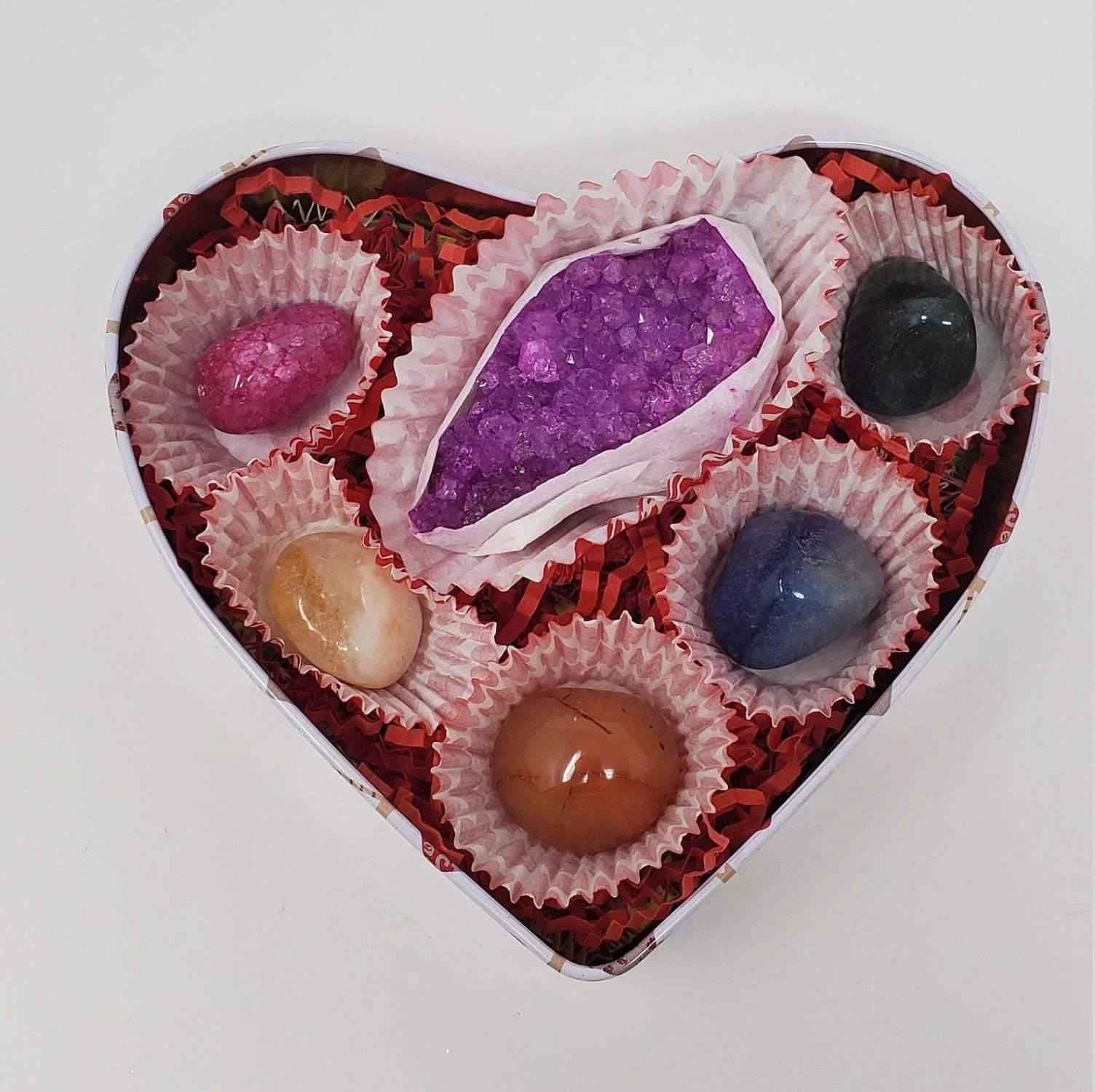 Crystal Chocolate Box, Heart shaped box of crystals - Walmart.com