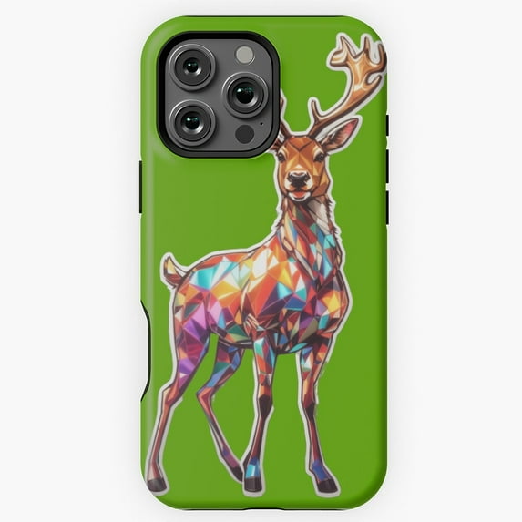 Crystal Christmas Reindeer Winter Phone Case for iPhone 17 16 15 14 13 ...
