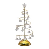 Crystal Christmas Tree LED Table Lamp, Acrylic Pendant 10x10x26cm, Soft ...