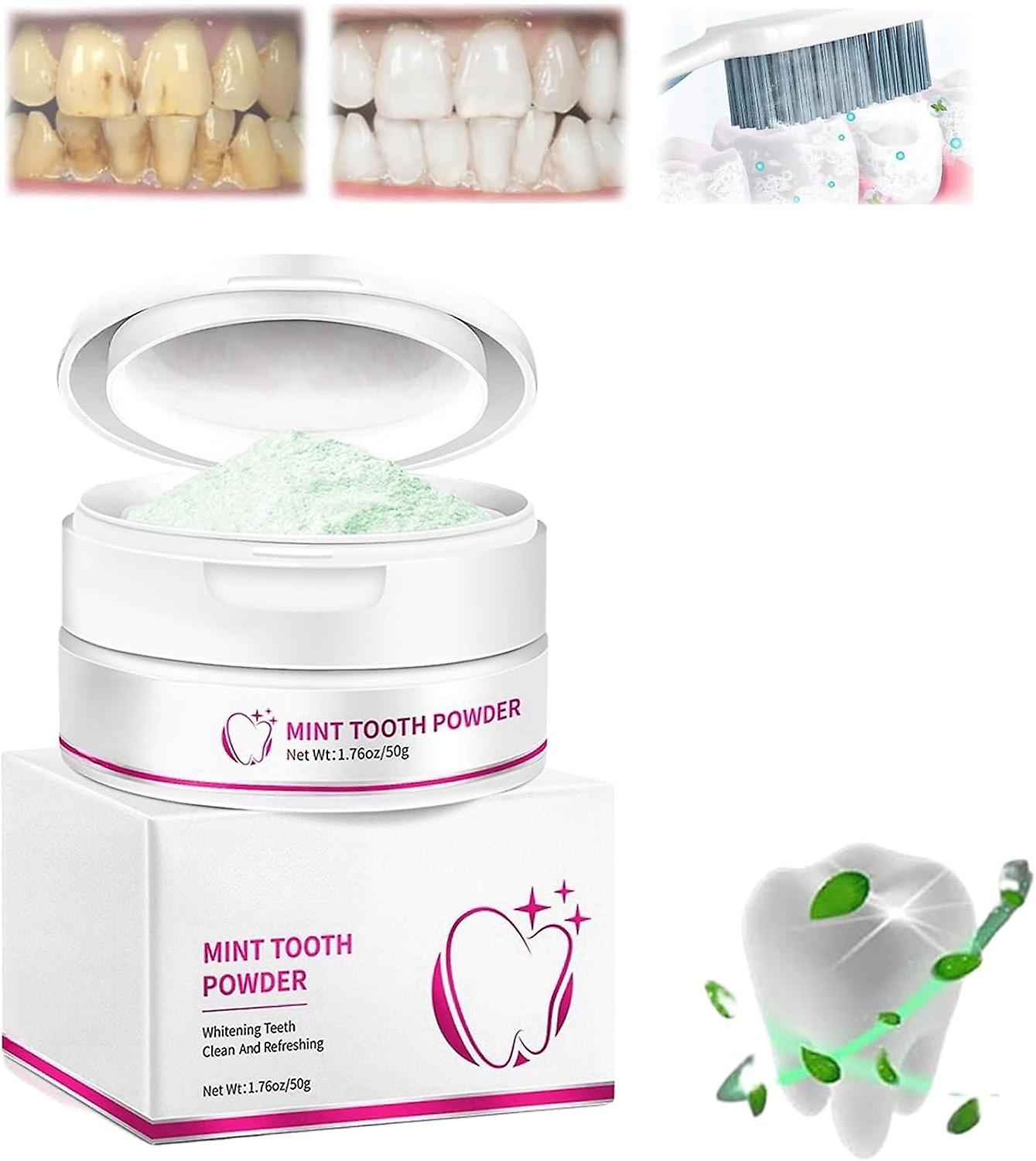Crystal Clean Smile Powder, Mint Tooth Powder,crystal Clean Teeth ...
