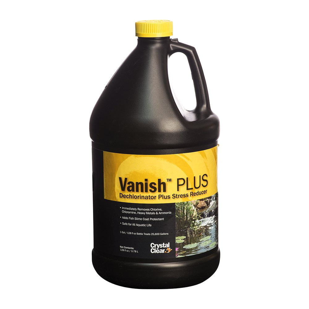 Crystal Clear 1 Gallon Vanish Liquid Dechlorinator - Walmart.com