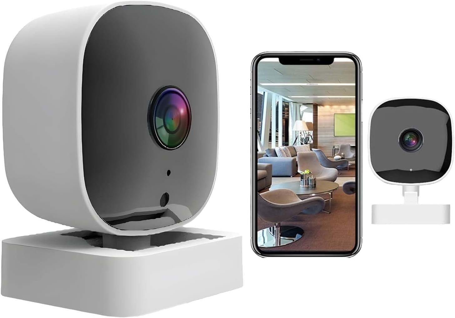 Crystal-Clear 2k Security Camera Color Night Vision, 24/7 Recording ...