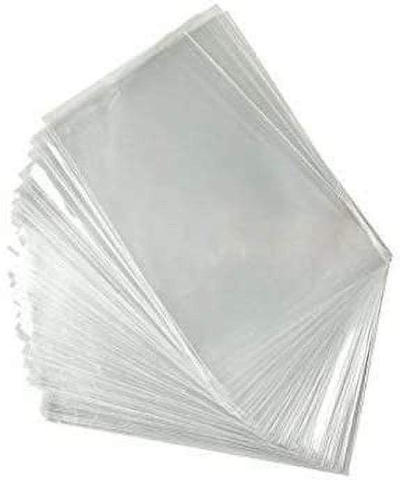 Crystal Clear 8" x 10" Cello/Cellophane Bags - Flat - 100 Bags - Party ...