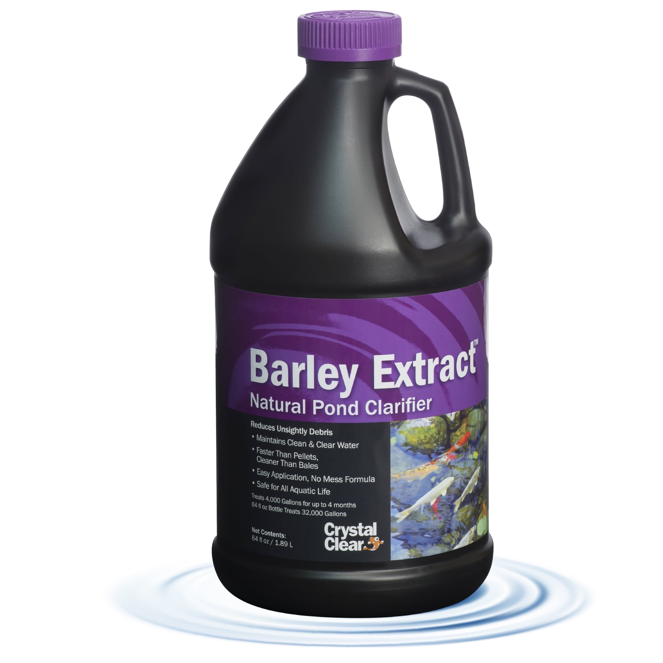 Crystal Clear Liquid Pond Barley Extract - 1 Gal. Natural Treatment ...