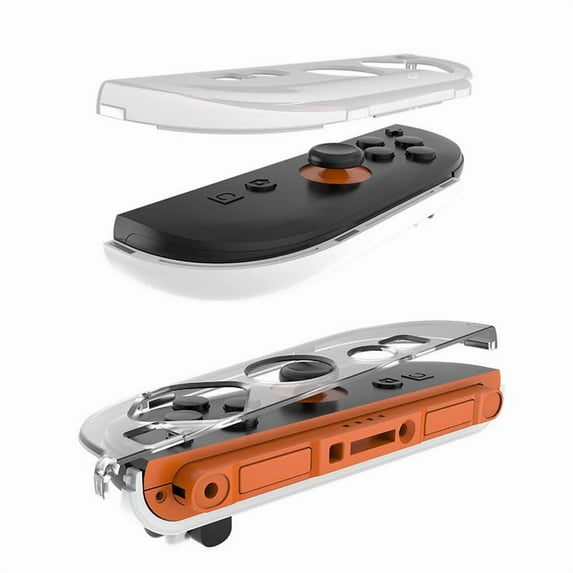 Crystal Clear Case for Nintendo Switch 2 (NS2) Joy-Con - 2-Pack Split ...