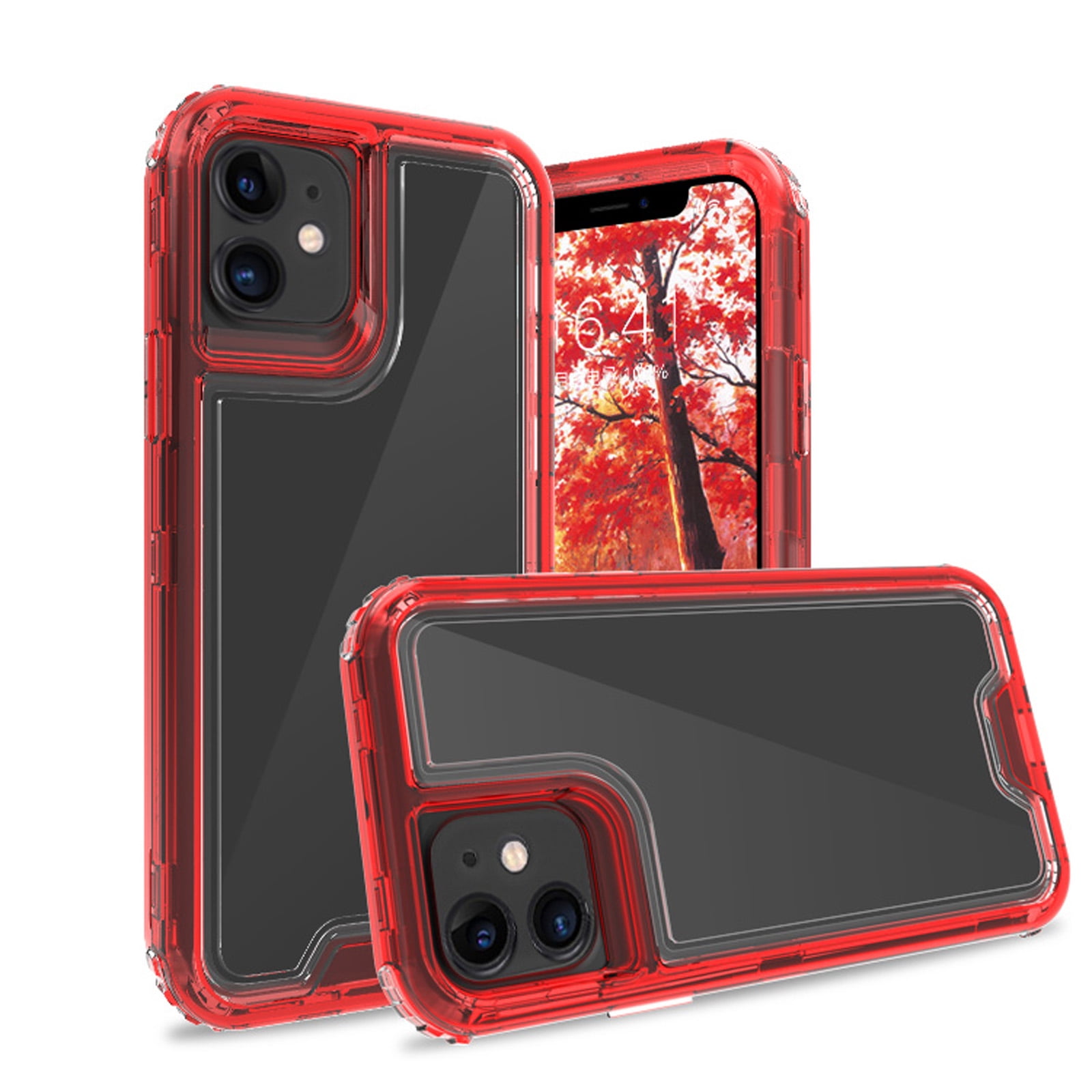 Crystal Clear Case for iPhone 11, [Not Yellowing][Military Grade Drop ...
