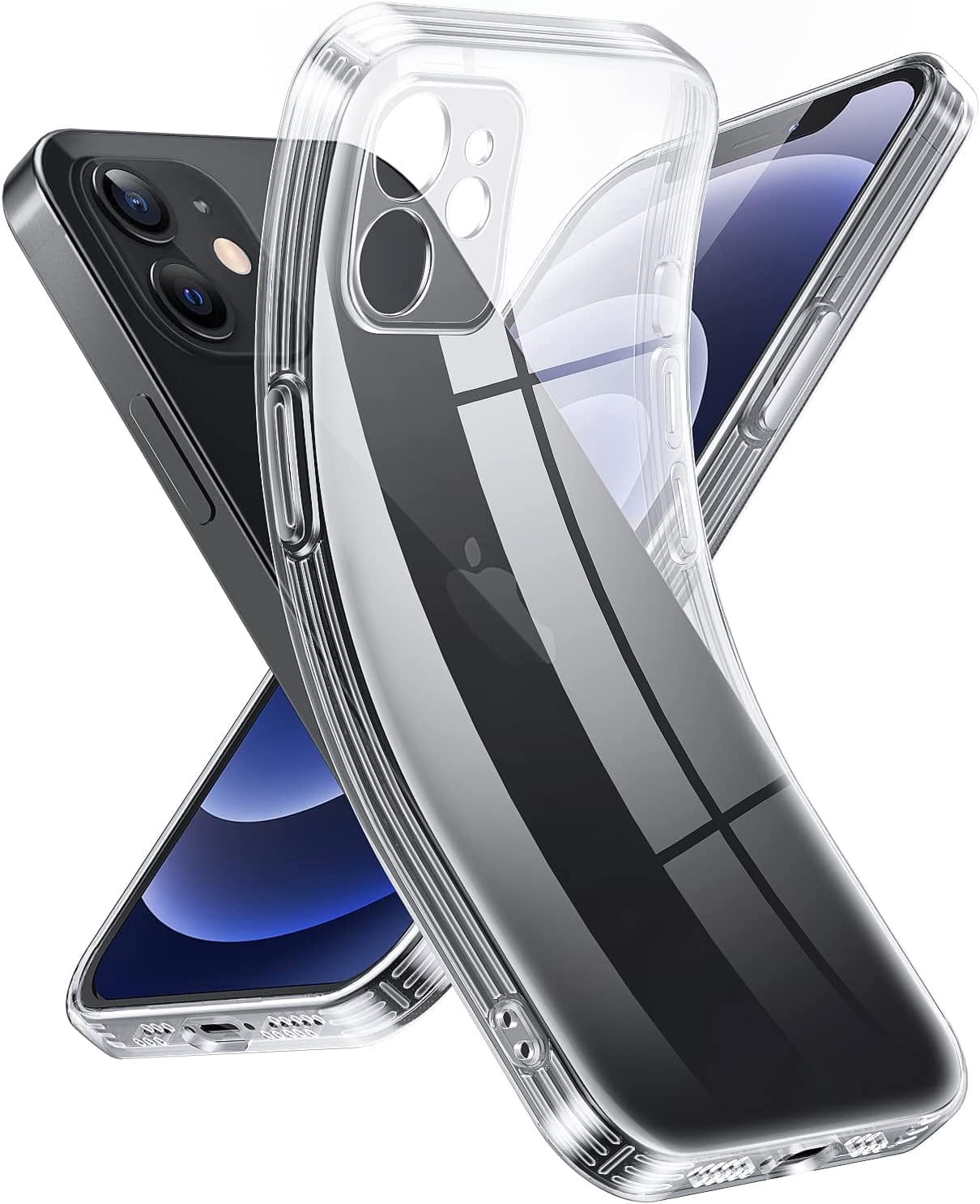 Crystal Clear Case for iPhone 12 Mini, [Not Yellowing] [Camera ...
