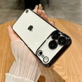 Crystal Clear Case for iPhone 12 Pro with Lens Protector, Frameless ...