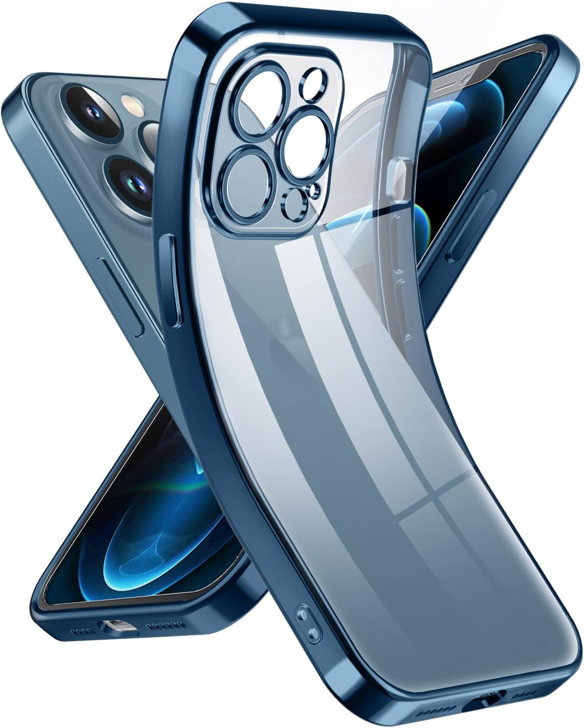 Crystal Clear Case for iPhone 12 Pro Max, [Not Yellowing] [Camera ...