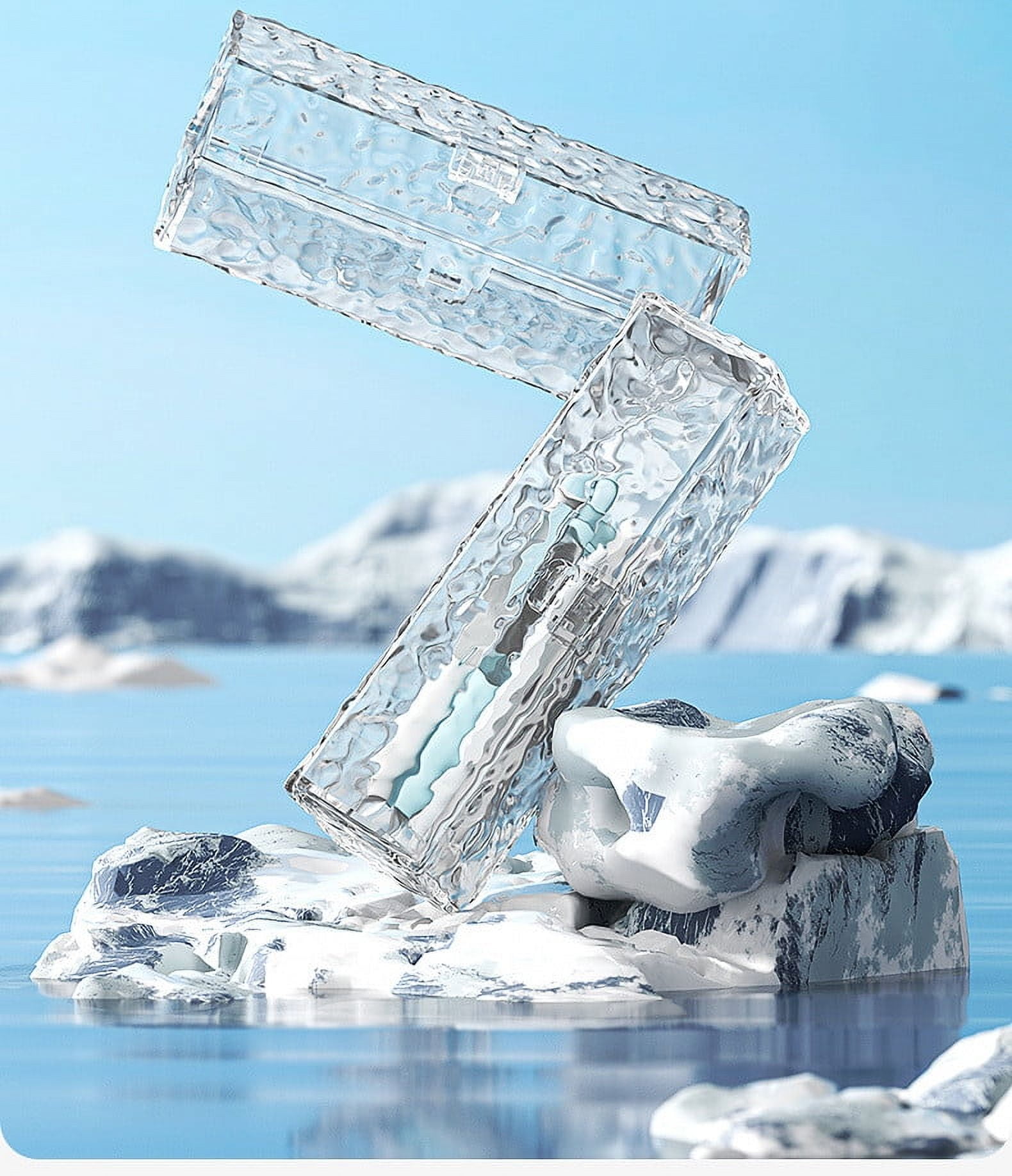 Crystal-Clear Dual-Purpose Pencil Storage Case with Integrated ...