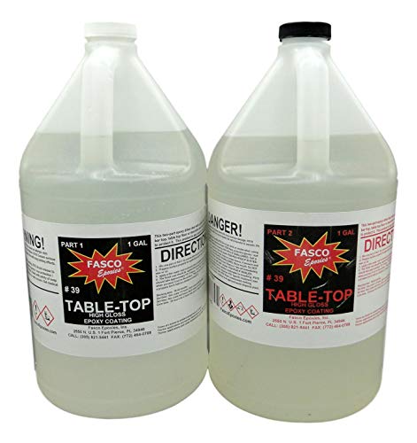 Crystal Clear Epoxy Resin 2 Gallon Kit | Great for Wood Projects ...