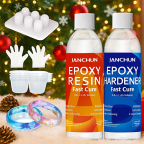 LET'S RESIN Epoxy Resin Kit, 1 Gallon, Crystal Clear, Table Top ...