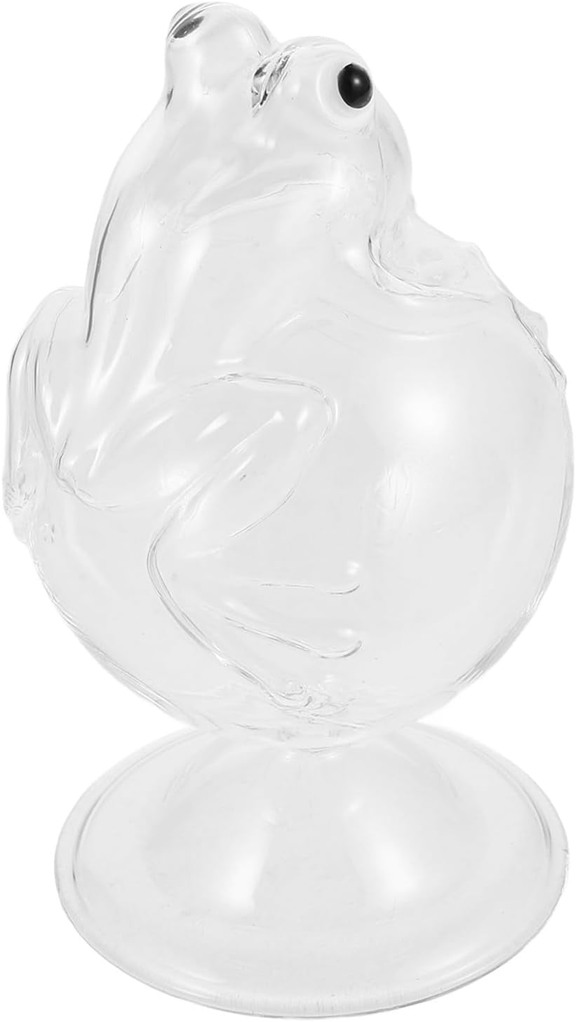 Crystal Clear Frog Cocktail Glass Funny Whiskey Glass Set of 1 ...