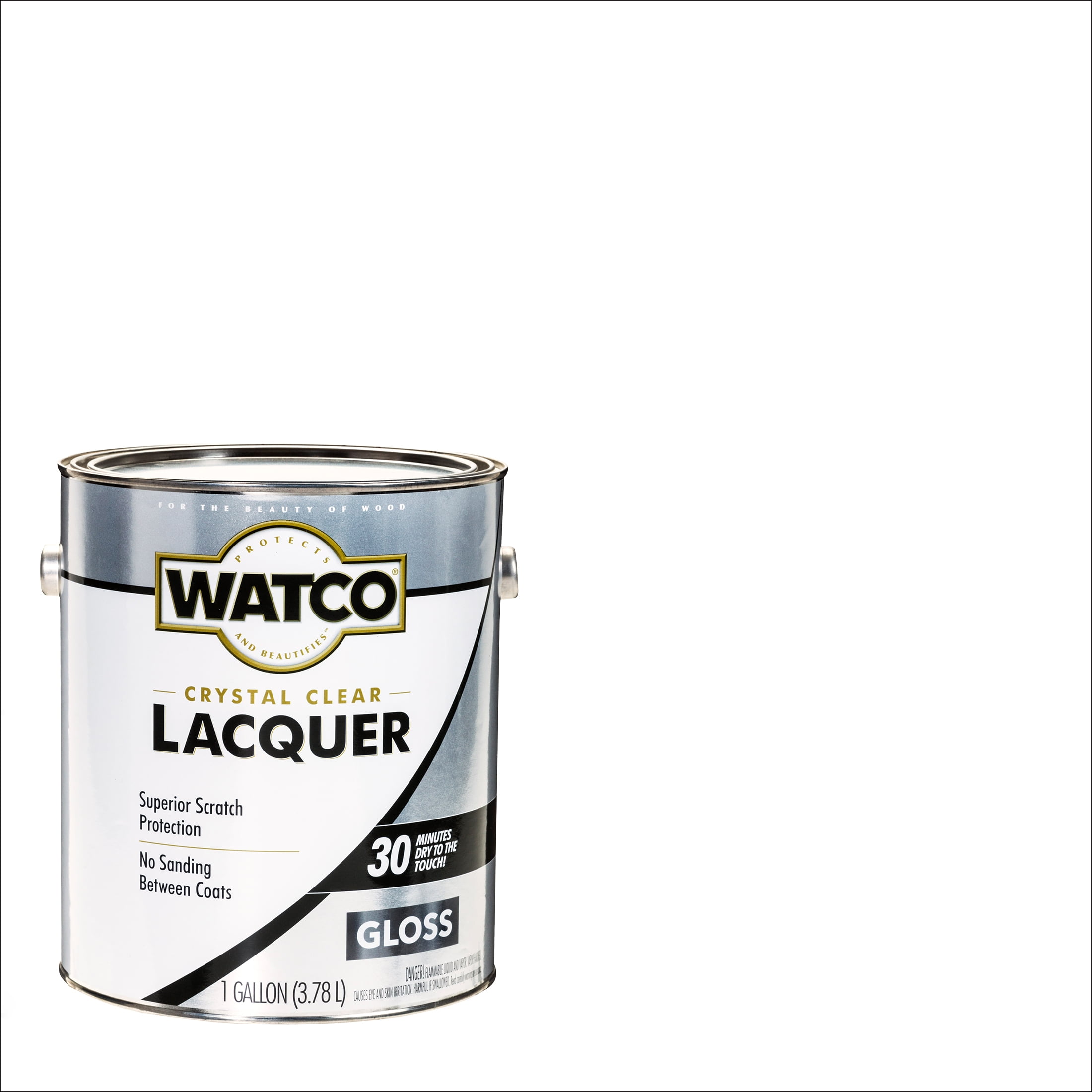 Crystal Clear, Watco Gloss Lacquer- Gallon, 1 Pack - Walmart.com