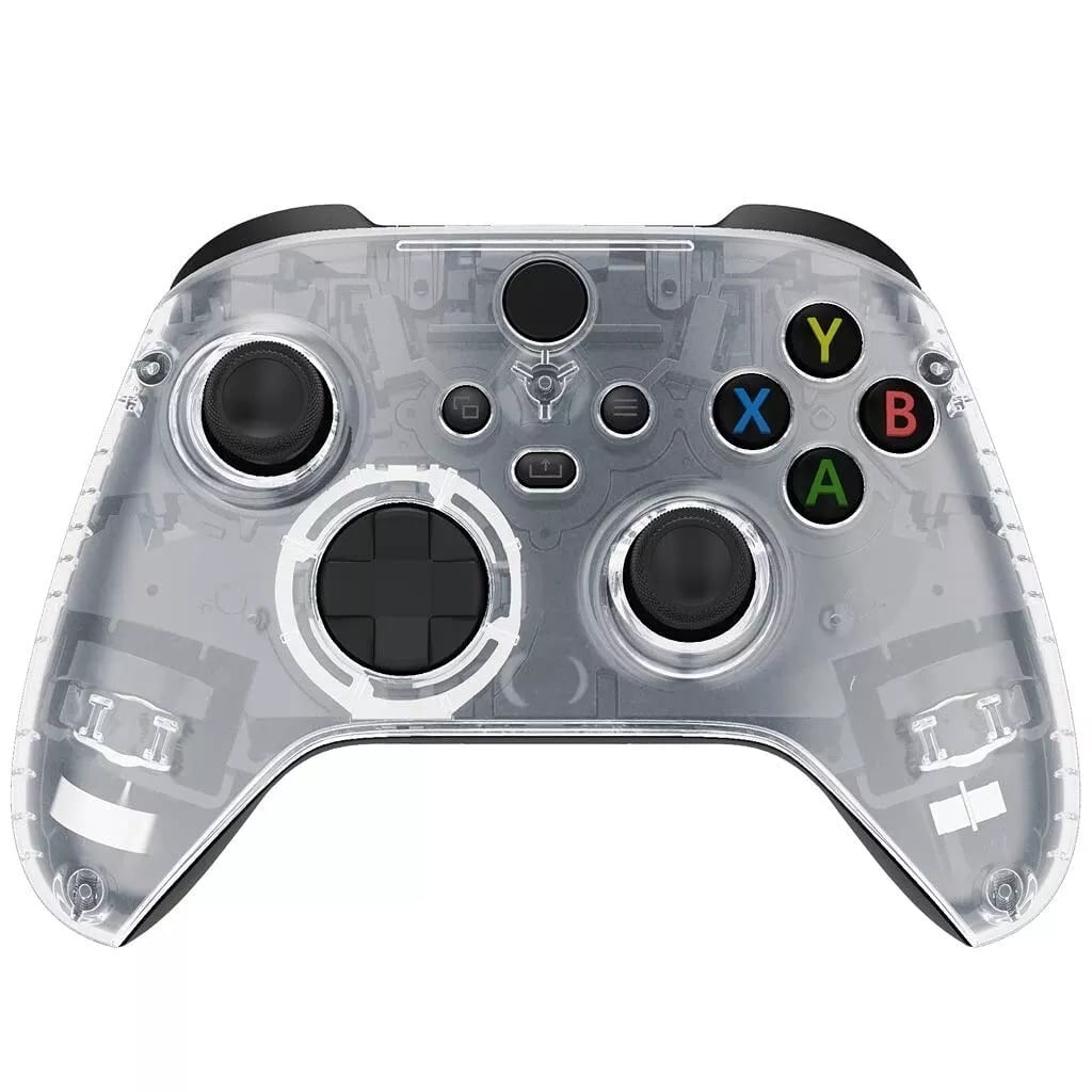 Crystal Clear Xbox One X SMART Custom Rapid Fire Modded Controller. FPS ...