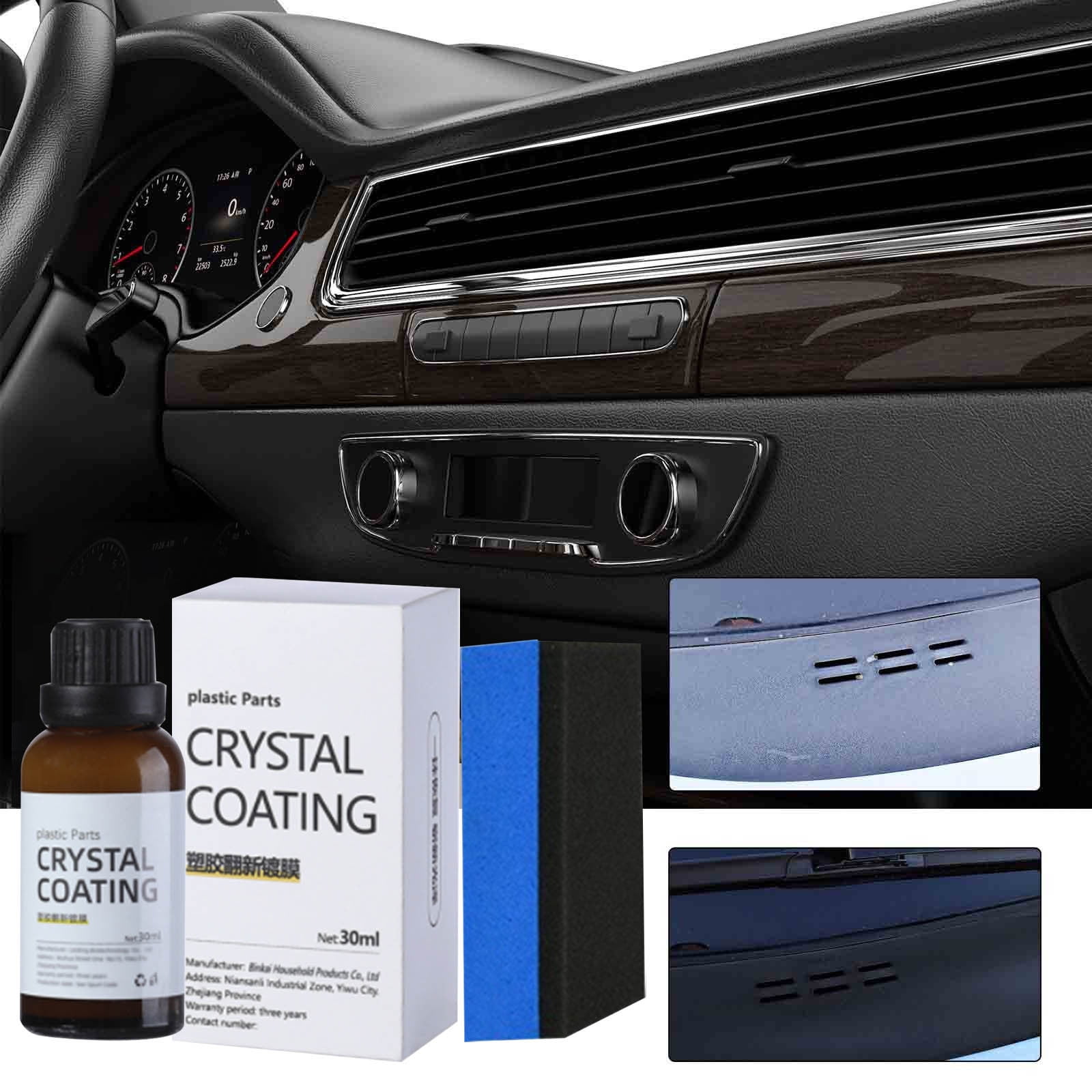 Crystal Coating Automotive Plastic Parts, Easy-To-Use Gloss Protection ...