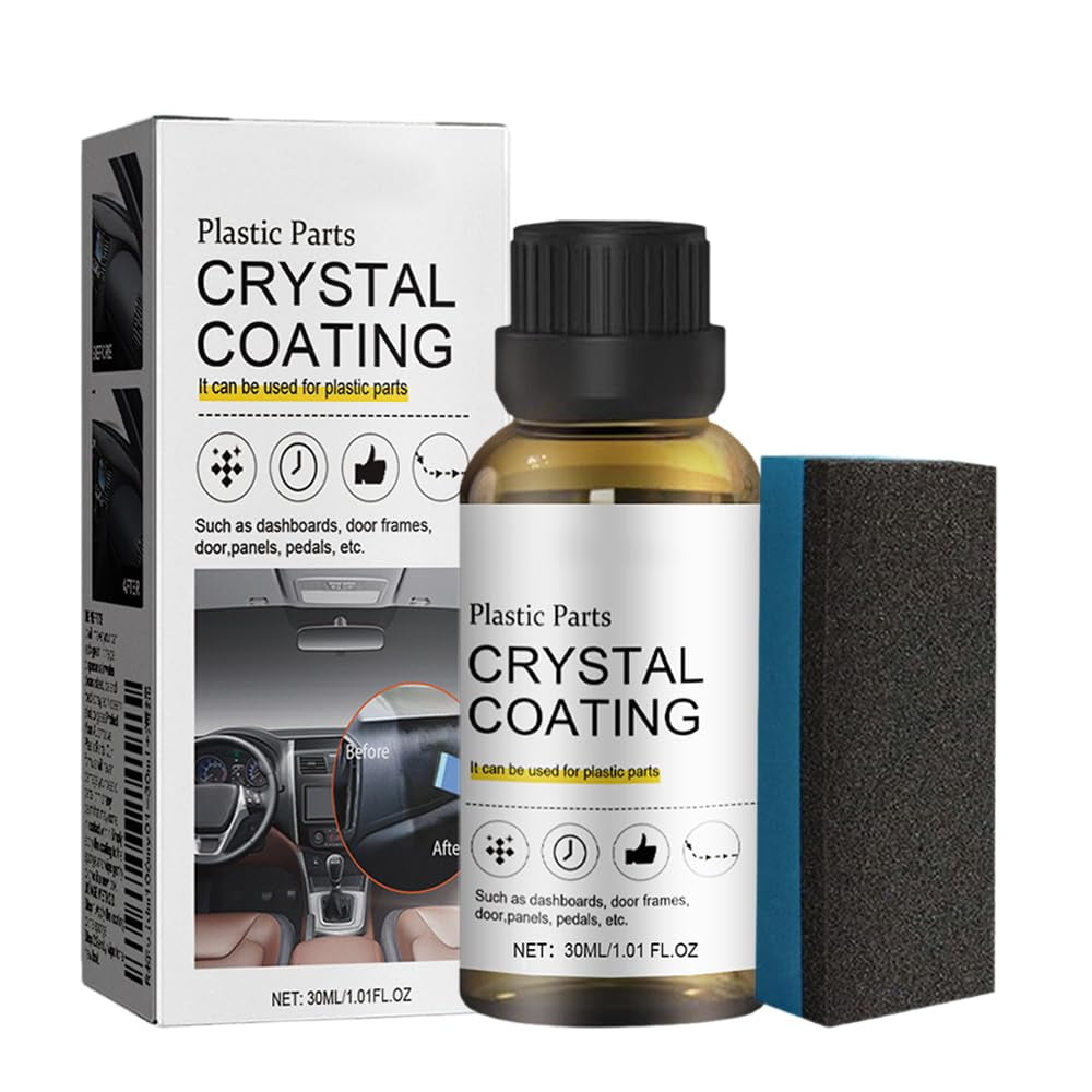 Crystal Coating for Car, 2025 New Plastic Parts Crystal Coating ...