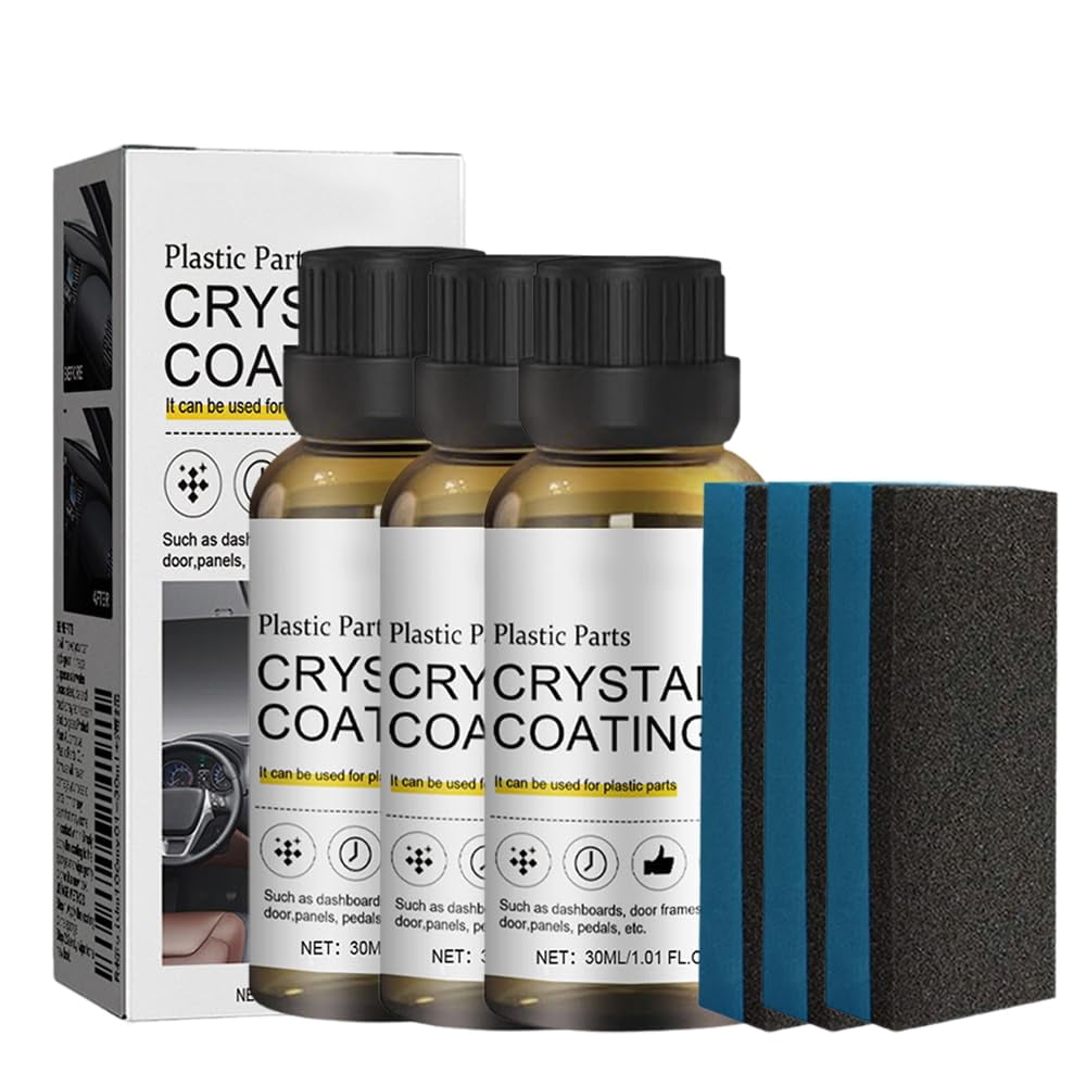 Crystal Coating for Car, 2025 New Plastic Parts Crystal Coating ...