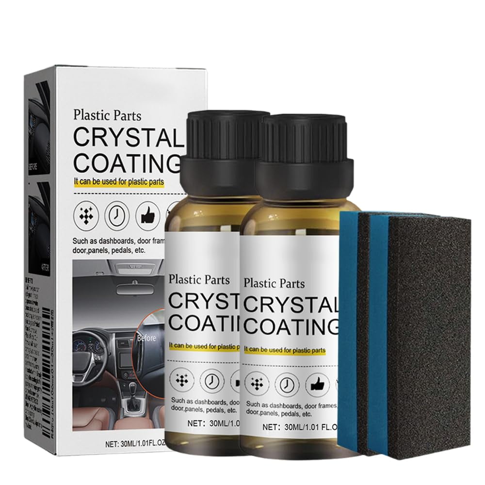 Crystal Coating for Car, 2025 New Plastic Parts Crystal Coating ...