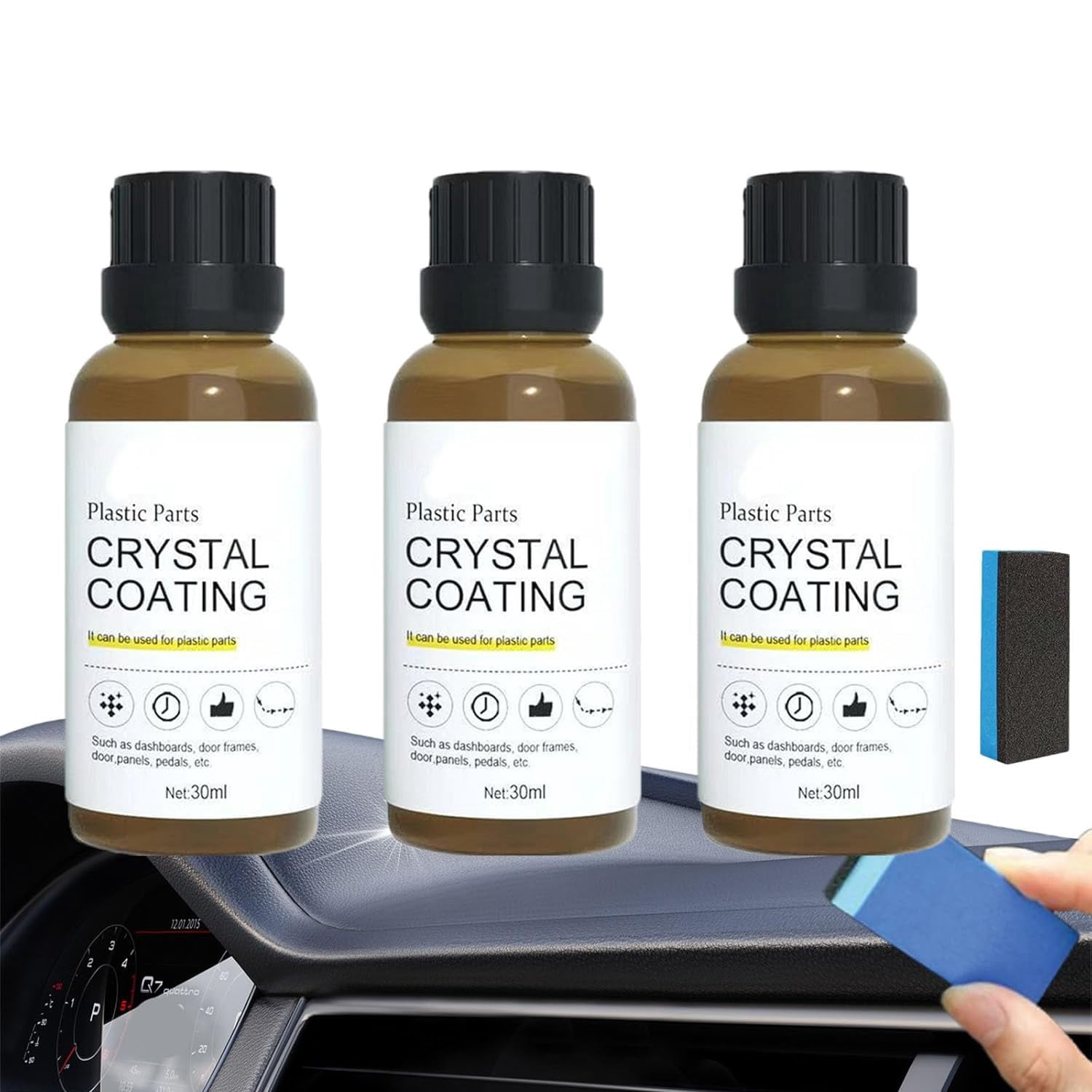Crystal Coating for Car Plastic Parts, 2025 New Plastic Parts Crystal ...